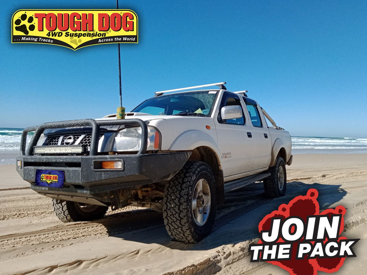 Suspension/Lift Kit Nissan D22 Navara - Tough Dog Buy Online – Tough ...